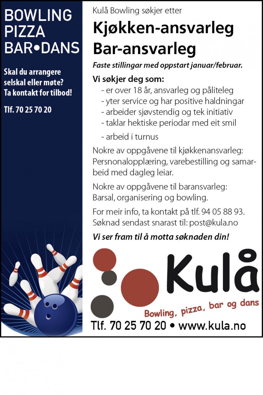 Kulå Bowling AS